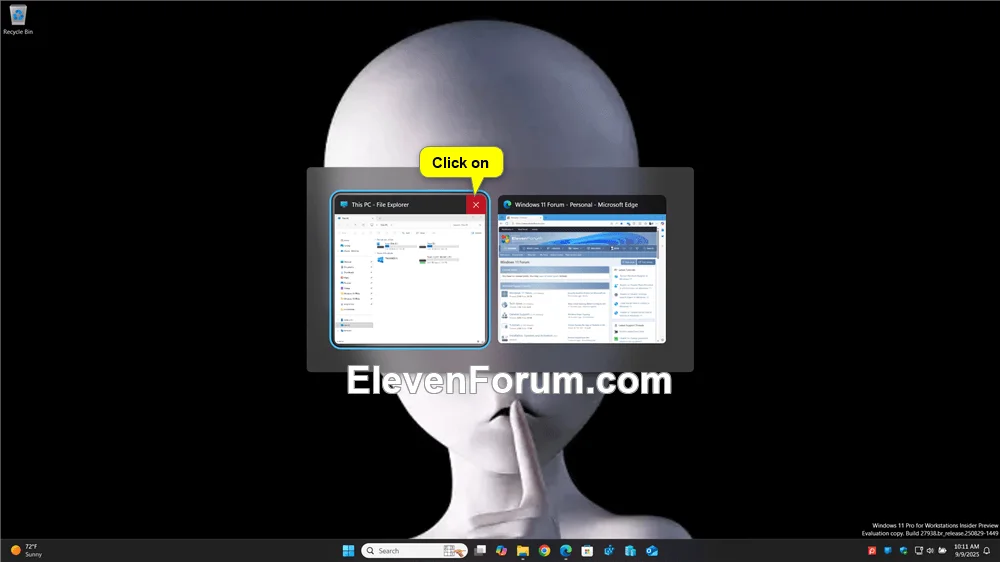 Close Window in Windows 11 | Windows 11 Forum