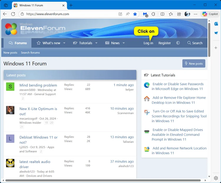 Save Passwords in Microsoft Edge on Windows 11 | Windows 11 Forum