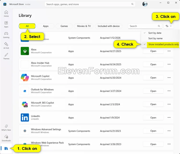 Find All Installed Apps and Programs in Windows 11 | Windows 11 Forum