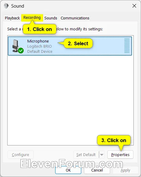 Change Audio Format of Sound Device in Windows 11 | Windows 11 Forum