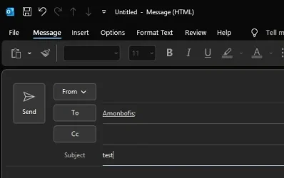 How to change e-mail display name in Outlook? | Windows 11 Forum