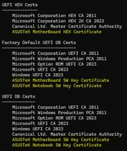 garlin's PowerShell scripts for updating Secure Boot CA 2023 | Page 39 ...