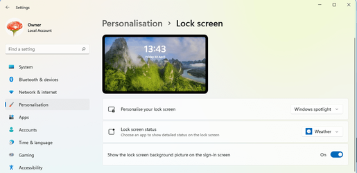 Change default lock screen image | Windows 11 Forum