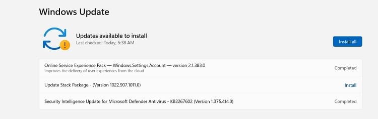 Online Service Experience Pack 2.1.383.0 released for Windows 11 - Sept ...