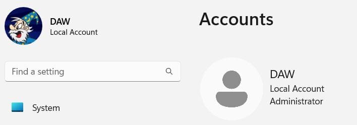 Account Picture Error | Windows 11 Forum