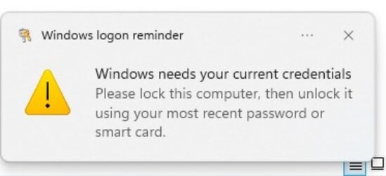 "Other users" present in lock screen of W11 enterprise but no idea who ...