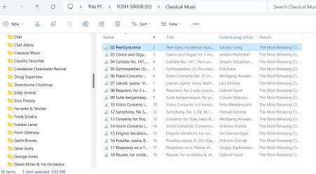 Organizing Music Collection on SSD in Windows 11 | Windows 11 Forum
