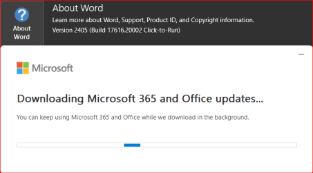Microsoft 365 Insider Beta Channel v2405 build 17628.20006 - May 1 ...