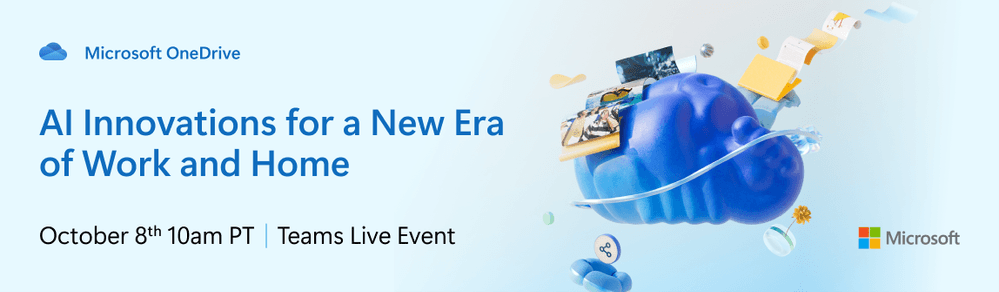 OneDrive Digital Event on October 8, 2024 | Windows 11 Forum